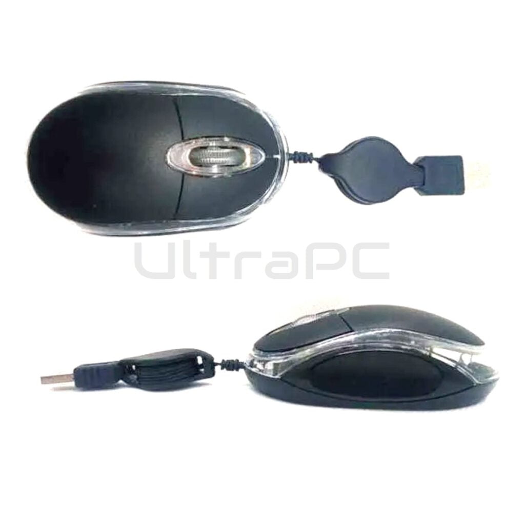Mouse Alámbrico USB Genérico Negro – ULTRAPC DHC®
