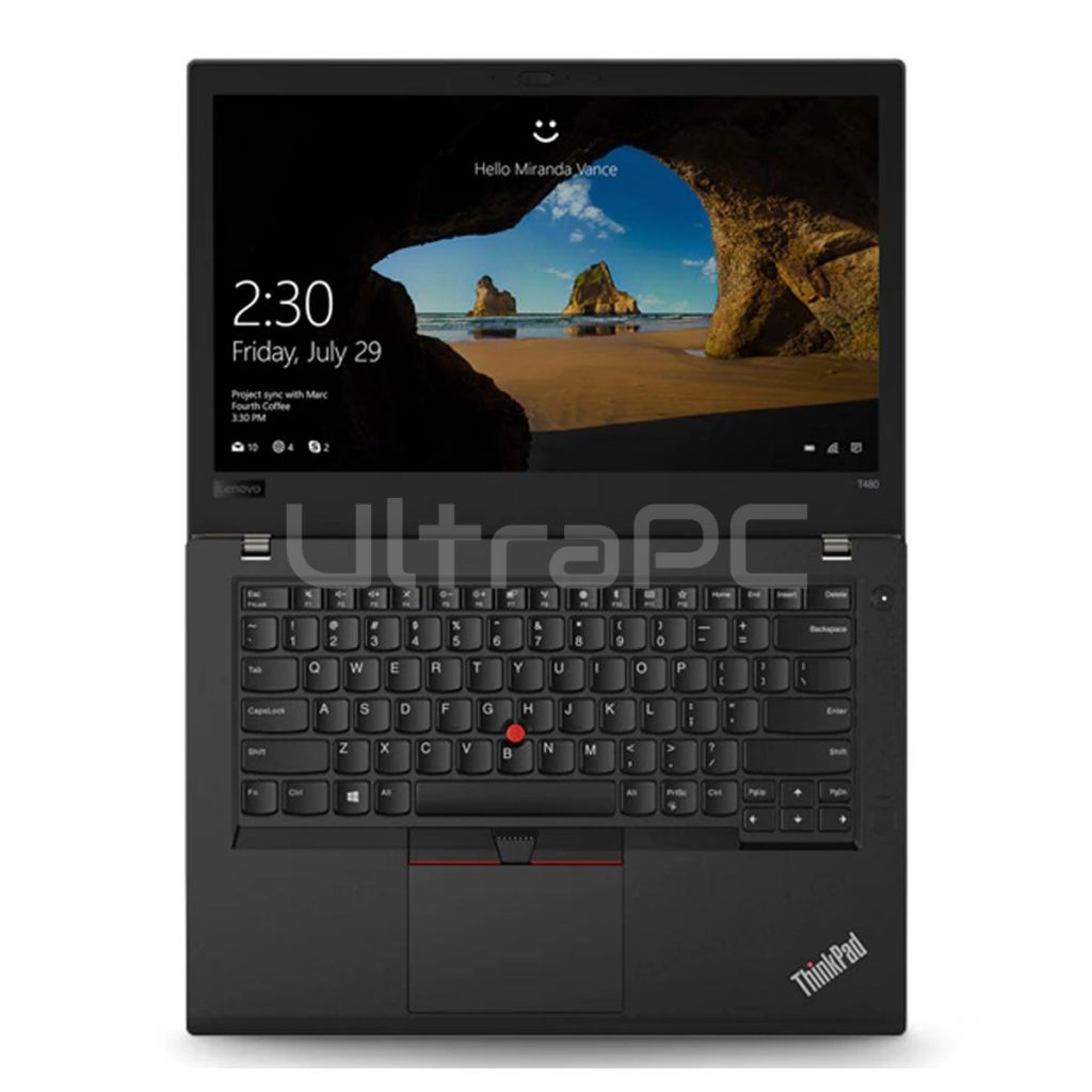 Ultrabook Lenovo Thinkpad T480 14″ FHD i5-8250U 8GB 240GB SSD – ULTRAPC ...